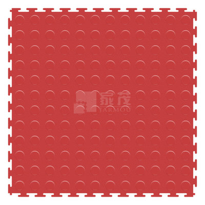 PVC Outdoor Interlocking Plastic Floor Tiles For Workshop