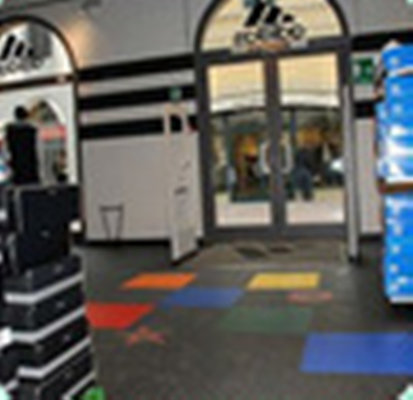 3W Plastic Vinyl PVC Anti-slip Interlocking Shoping flooring Mats