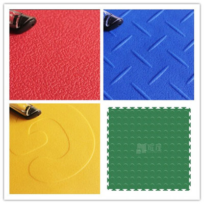 3W Oil Resistance Plastic PVC Click Interlocking Flooring Tiles