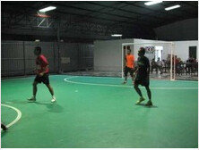 3W Futsal  PVC Vinyl Interlocking plastic flooring Tiles