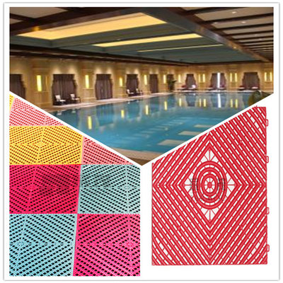 3W Pool/Bathroom/Washing Room/Kitchen Plastic Interlocking Maze Leak Grid Flooring Factory