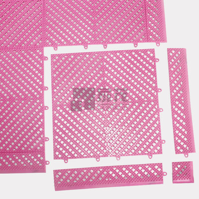 3W Toilet/Bathroom/Kitchen/Pool/4S Shop Plastic PP/PVC Interlocking Leak Grid flooring