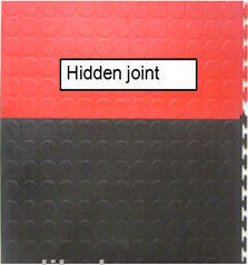 Outdoor Sport Court/Football/Basketball/Futsal Court/Supermarket PVC Interlocking flooring
