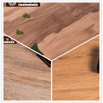 3W Avoid Glue/Interlocking/Environmental Protection/Home DecK/Wood Grain PVC Floor(6-8mm)