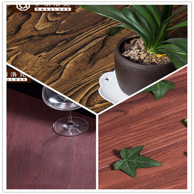 British Nostalgia Pattern/Interlock/Environmental Protection/Wood Grain PVC Floor(9-10mm)