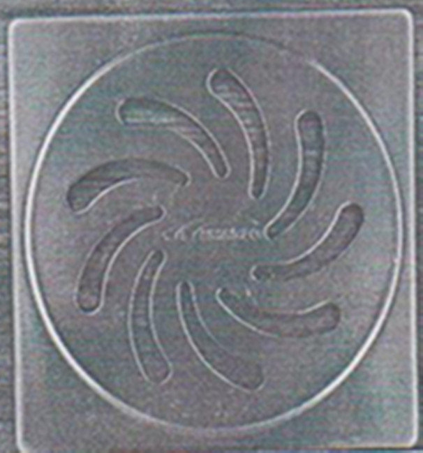 Export Europe America Stainless Steel Floor Drain Cover1 With Square (94.3mm*94.3mm*3mm)
