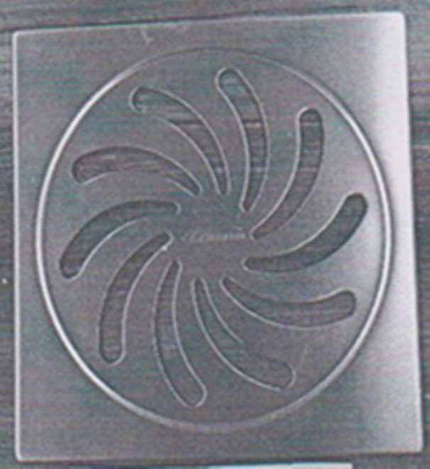 Export Europe America Stainless Steel Floor Drain Cover4 With Square (150.8mm*150.8mm*3mm)