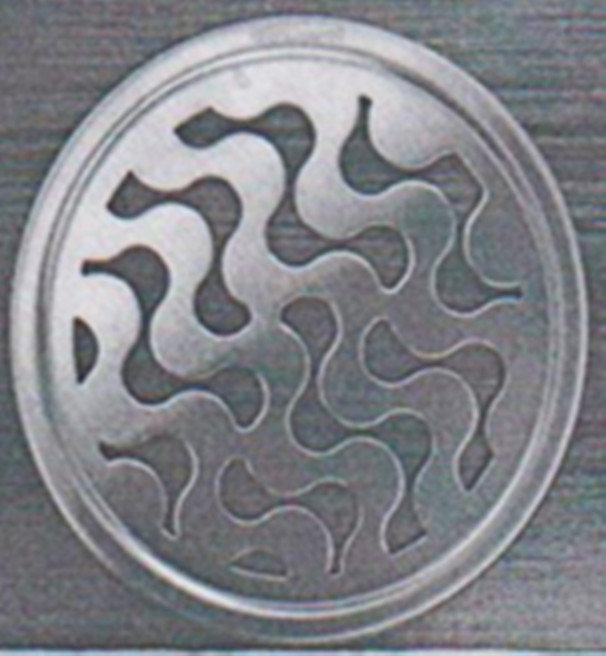 Export Europe America Stainless Steel Floor Drain Cover5 With Circle (Ф97.3mm*3mm)