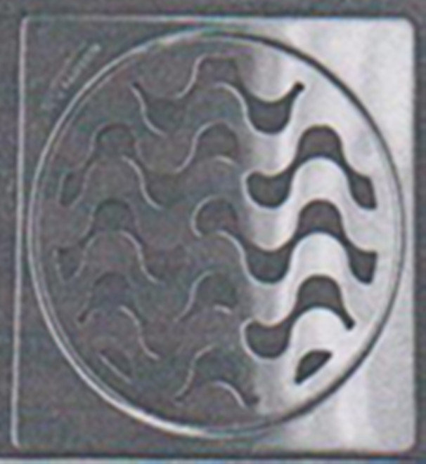 Export Europe America Stainless Steel Floor Drain Cover7 With Square (94.3mm*94.3mm*3mm)