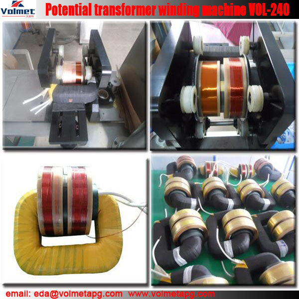 long service time automatic voltage transformer winding machine