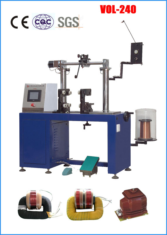 long service time automatic voltage transformer coil winding machine