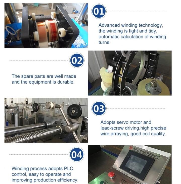best selling automatic voltage transformer winding machine