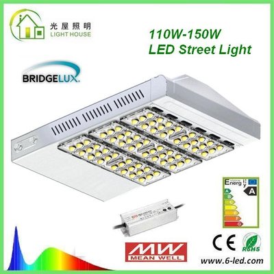 IP65 150W LED Street Light Meanwell drive 120° Bean Angel CE RoHS