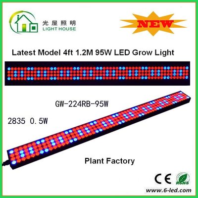1200mm Hydroponic Led Grow Light 1200mm For Greenhouse , Energy Saving