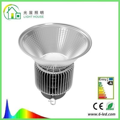 AC 85 -277 V 200W High Bay Light , Led Commercial Lighting ISO9001