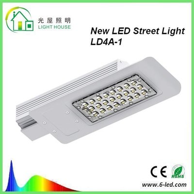 30w Energy Efficient Street Lighting Road Lamp Cool White 120-130lm / W
