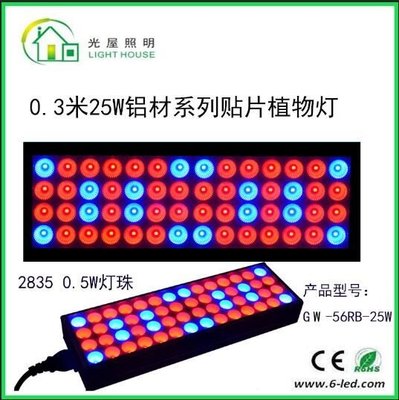 Bar Waterproof Hydroponic LED Grow Light Durable , High Brightness