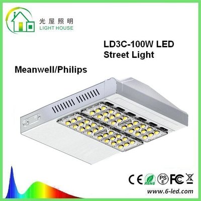 SMD3030 100 Watt Led Shoe Box Light Fixture 13000lm 100-277v 5000k