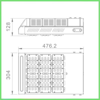 UL Residential Street Lights Replace Traditional Medal Halide 350W