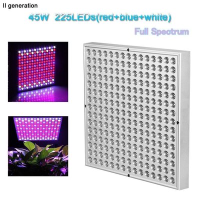 El invernadero interior llevado crece la cubierta de la PC del panel de las luces con el vatiaje 10W