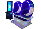 2 Seats 9D VR Simulator / Vr Theme Park 360 Degree Video Machine