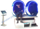 360º Movies 9D Virtual Reality Simulator Two Egg Seats Vr With Deepon E3