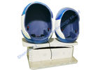 360º Movies 9D Virtual Reality Simulator Two Egg Seats Vr With Deepon E3