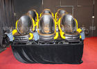 Truck Mobile 7D Simulator Cinema , 3Dof / 6Dof Hydraulic Cinema With 6 Seats