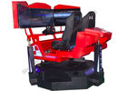 6 Dof  Car Driving Racing Simulator Electric 3 Screens Dirt Dynamic Seats