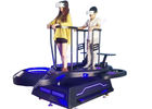 220V 9D VR Simulator Cinema Virtual Reality Stand Roller Coaster For Two Players
