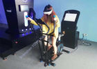 Funny Instrument 9D VR Games , Virtual Reality Bike Simulator Viulux V8 VR Glasses