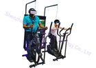 Fitness Running Exercise 9D Vr Bike Simulator 2 Seats 500 Watt For Two Players
