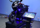 Motorbike 9D Virtual Reality Simulator VR Attraction 3 Dof Electric Motion Platform