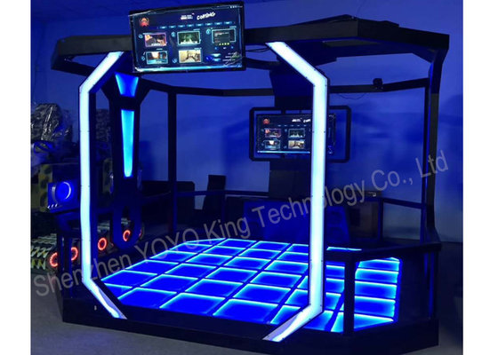 220V 9D Virtual Reality Simulator Zombi Game Platform Game Multiplayer For VR Cage