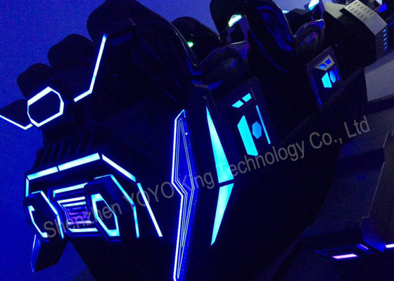 Fiberglass 9D VR Simulator Family Member Equipments For Entertainment 12D Cinema