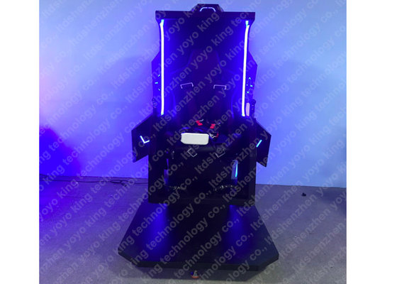 Game Center 9D VR Games Roller Coaster 3 Dof Electric Dynamic System With Rotating Chair
