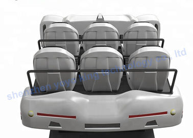 Amusement Ride 9D Vr Games Electric Motion Cinema  6 Seats Vr Simulator