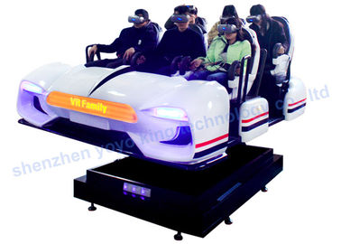 Amusement Ride 9D Vr Games Electric Motion Cinema  6 Seats Vr Simulator