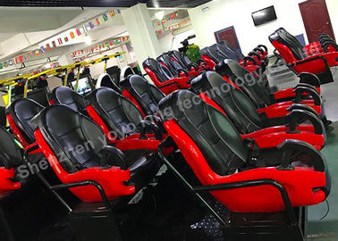 7D Cinema Theater  Truck Mobile Cinema Equipment Simulator  9 / 12 Seat