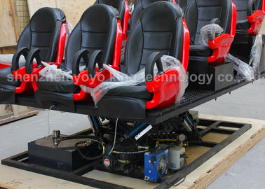 7D Simulator Cinema Cabin 100 Kg Per Seat , Shopping Mall 7D Virtual Reality