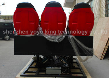 Mobile Hydralic 7D Simulator Cinema For Truck Mobile Cinema 2.25KW Power