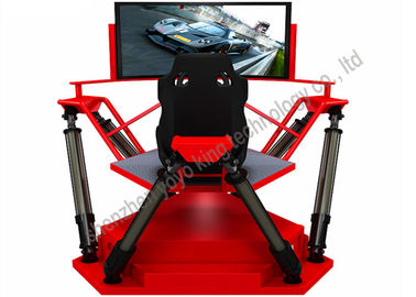 360 Degree 6 Dof Speed Racing Game Seat Simulator Platform Driving For Theme Park