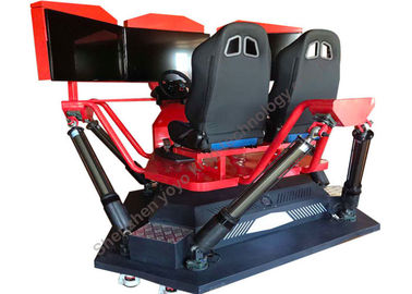 360 Degree 6 Dof Speed Racing Game Seat Simulator Platform Driving For Theme Park