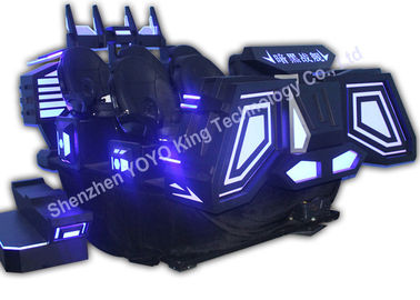 Spaceship 6 Seats 9D VR Simulator Game Machine Fiberglass Material Electric System