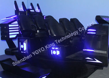 6DOF Electric System 6 Seats 9D Cinema Simulator With Virtual Reality Games