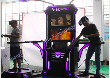 Walker 9D VR Games Coin Operated VR Shooting Machine 2 VR Glasses 12 Months Warranty
