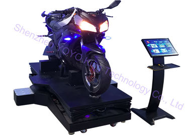 Single Player 9D VR Motorcycle Racing Simulator 720 Degree 12 Months Warranty