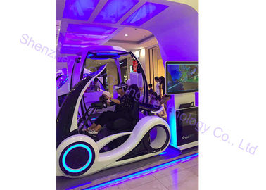 Amusement Rides VR Car Racing Simulator 9D Race Karting Machine 3kw For Kids