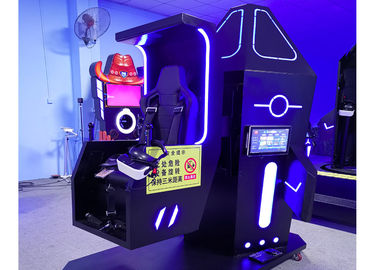 Rocket Standing 9D VR Games Machine 1200W Electric Cylinder With 360 Degree Roation
