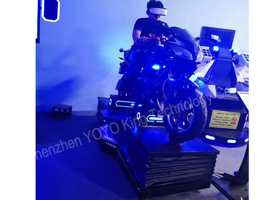 Car Driving 9D VR Simulator Motorcycle Racing Game Vr 110-240V For Game Zone